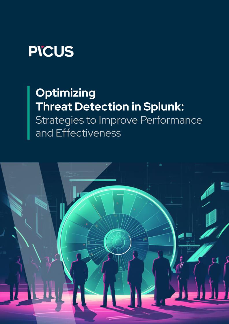 Optimizing Threat Detection in Splunk: Strategies to Improve ... Optimizing Threat Detection in Splunk: Strategies to Improve ...